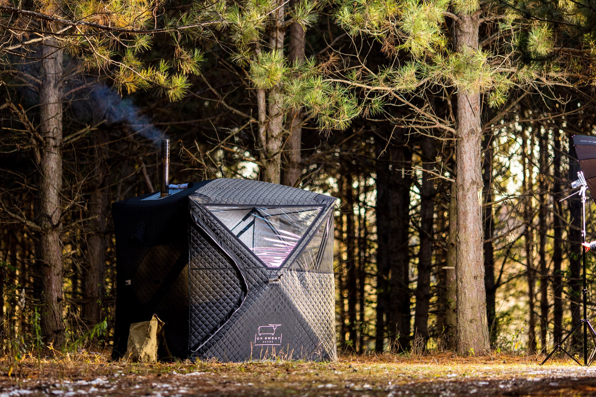 Skylight Sauna Tent – Ox Sweat Sauna