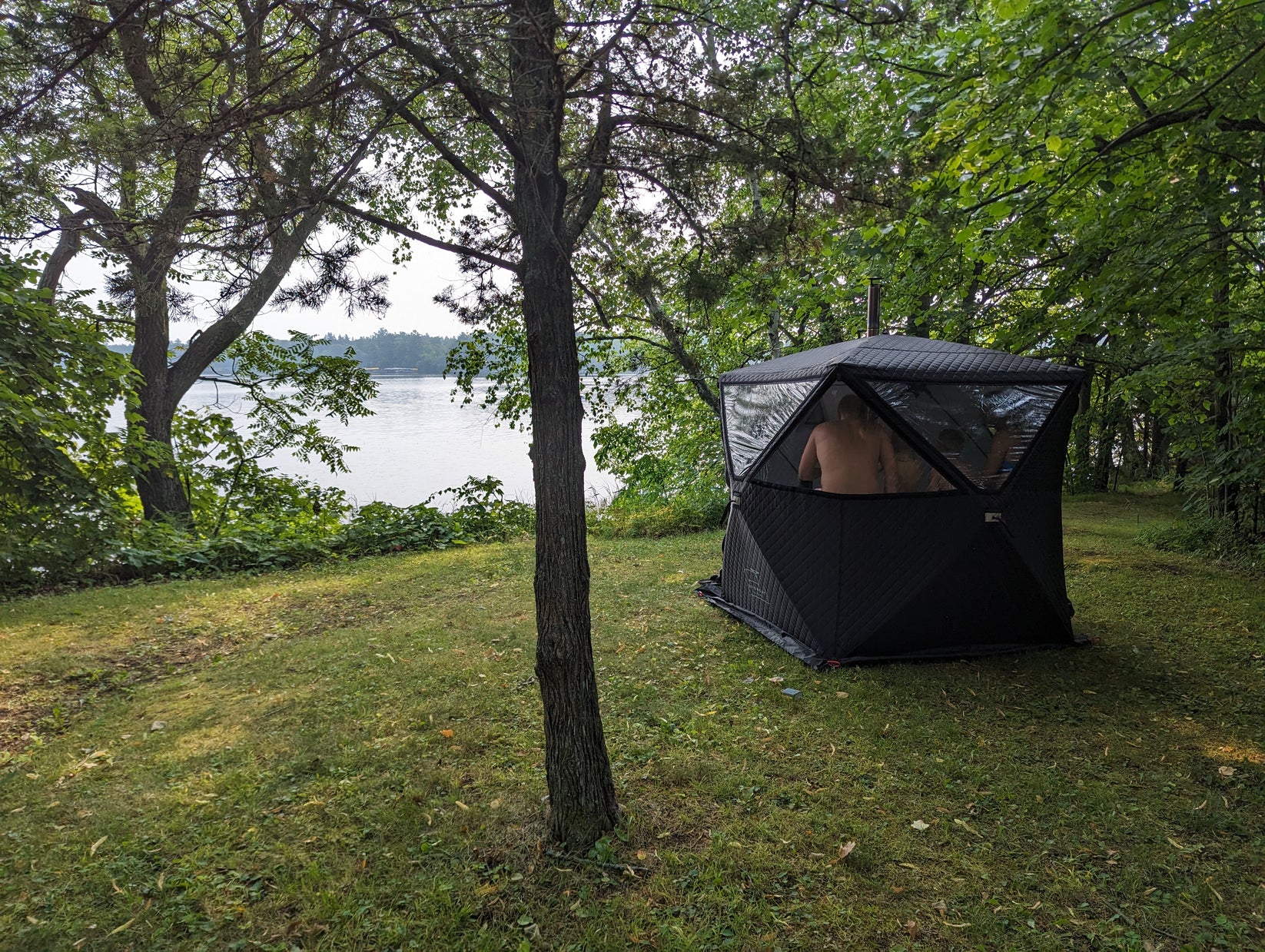 Skylight Sauna Tent – Ox Sweat Sauna