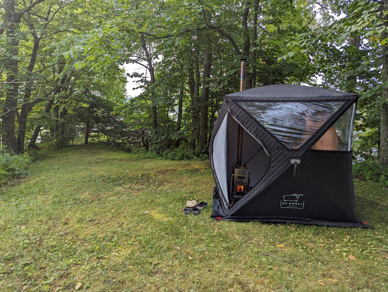 Skylight Sauna Tent – Ox Sweat Sauna