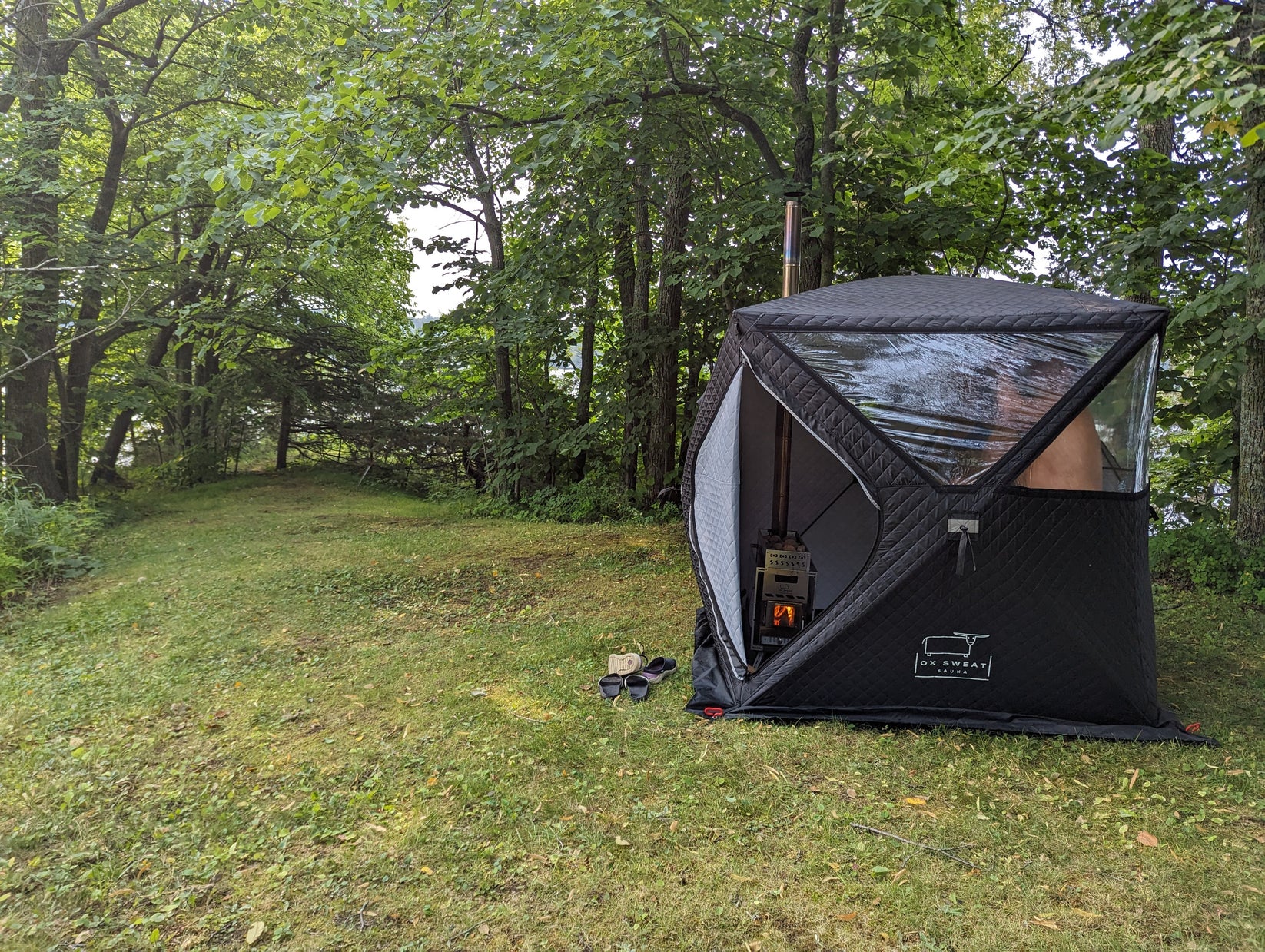 Skylight Sauna Tent – Ox Sweat Sauna